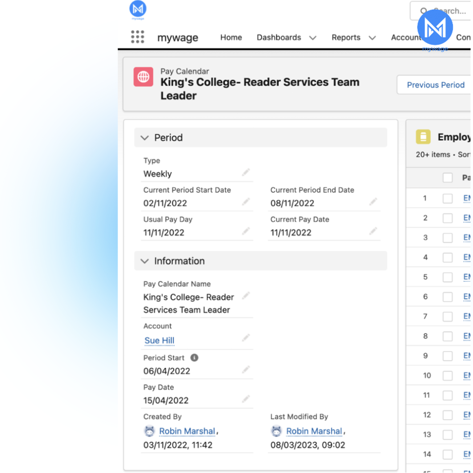 mywage - A single source of truth Payroll Billing & HR platform